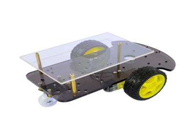 Cina Una linea di 2 strati che rintraccia il robot dell'automobile di Arduino, due corredi astuti dell'automobile dell'azionamento della ruota in vendita
