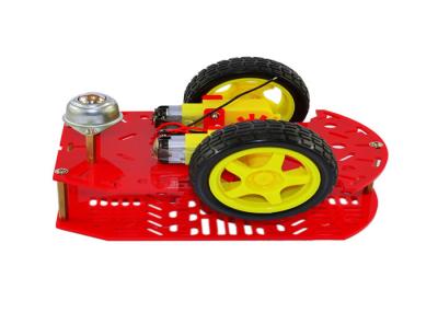 中国 赤い/黄色色の二輪駆動のArduino車のロボット複数の穴 販売のため