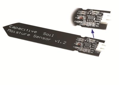 中国 DC 3.3-5.5Vの重力3 Pinインターフェイスと防蝕容量性土の湿気センサー 販売のため