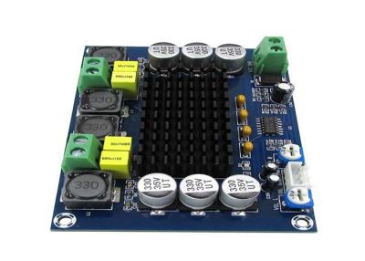 中国 青い色のデュアル・チャネル デジタル可聴周波電力増幅器板classD XH-M543 TPA3116D2 120W*2 販売のため