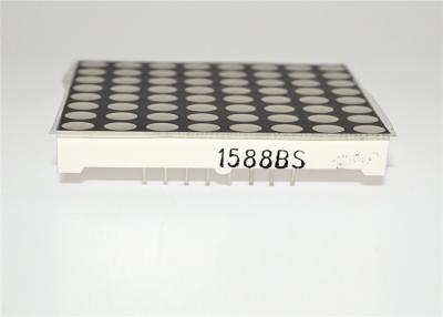 Cina il display a matrice del punto di colore rosso 8 x 8 3.75mm ha emesso la corrente di dimensione 20mA in avanti in vendita