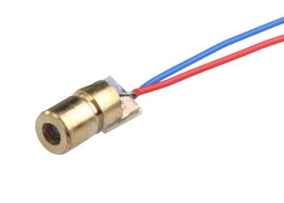 中国 DC 5Vの電子部品、赤い銅のヘッド管が付いている650nm半導体レーザー モジュール 販売のため