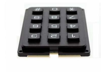 Cina Una tastiera 12 di 4 x 3 matrici chiude a chiave i colori nero dimensione di 7 x di 5,2 x di 0.9cm con materia plastica in vendita