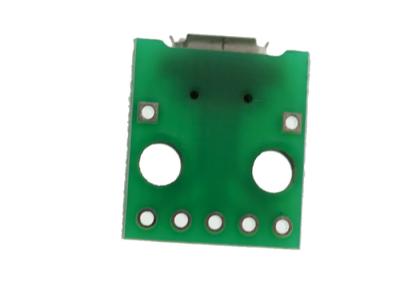 China módulo micro USB do sensor do Pin Arduino de 2.54mm para mergulhar o B fêmea do soquete com placa de adaptador de solda à venda
