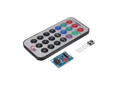 China Cor de controle remoto infravermelha do branco do jogo do controlador do IR do módulo do código do receptor HX1838 à venda