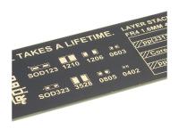 China Multifunctional Electronic Components Engineering PCB Ruler For PCB Design Measuring Tool for sale