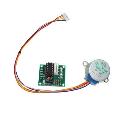 中国 4段階のステッピング モーターのArduinoセンサー モジュールDC 5V 28BYJ-48 23.5CMのケーブル長 販売のため