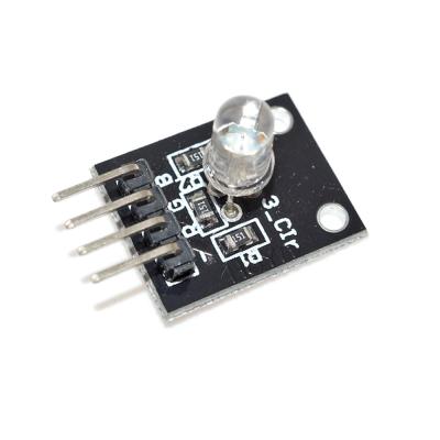 Cina Driver comune del catodo di CC 5V del modulo del sensore di RGB LED Arduino di colore pieno con 4 perni in vendita