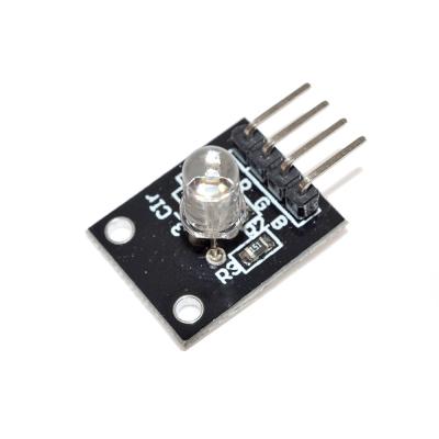 Cina Driver comune del catodo di CC 5V del modulo del sensore di RGB LED Arduino di colore pieno con 4 perni in vendita