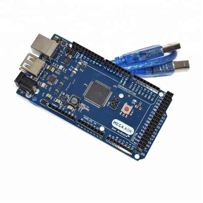 China Canal MEGA 7-12V da placa de controlador Mega2560 de Arduino do desenvolvimento de ADK R3 14 PWM à venda