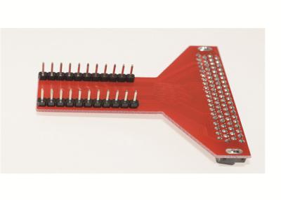 中国 マイクロ ビット ギガワットのための赤いArduinoセンサー モジュールTのタイプ盾のアダプターの拡張ボード 販売のため