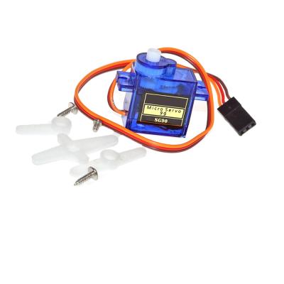 中国 SG90 180度のArduinoのコントローラ ボードのマイクロ小型サーボ モーターRCロボット ヘリコプターの平面制御 販売のため