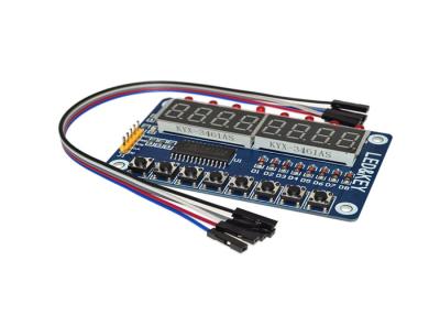 中国 0.24AデジタルLEDの管のArduinoの開発板TM1638 8ビットLED表示モジュール 販売のため