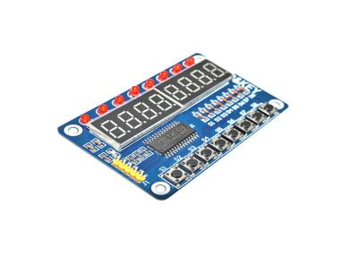 中国 0.24AデジタルLEDの管のArduinoの開発板TM1638 8ビットLED表示モジュール 販売のため