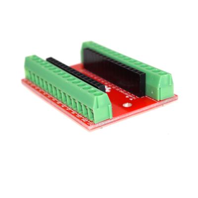 Cina Scheda di espansione terminale della vite dell'adattatore del PWB del prototipo dello schermo di Arduino del modulo dell'ingresso/uscita in vendita