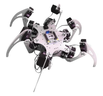 Cina Un ragno Hexapod bionico educativo argenteo di 6 gambe del robot di Diy Arduino DOF in vendita