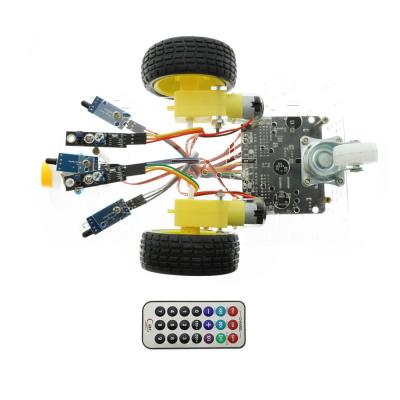 中国 7V-12V Arduino車のロボット キット ライン追跡の消火活動の赤外線リモート・コントロール 販売のため