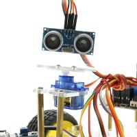 China Multi - Function Robot Car Kits Ultrasonic Sensor Assembly With Tutorial for sale