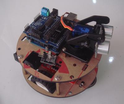 Cina Telaio elettrico astuto del robot dell'automobile di Arduino, 1.5V - blocco elettronico infrarosso 12V in vendita