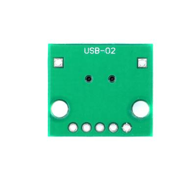 China Electronic Arduino Sensor Module USB To DIP Micro USB Head Mini 5P Patch 2.54mm Adapter for sale