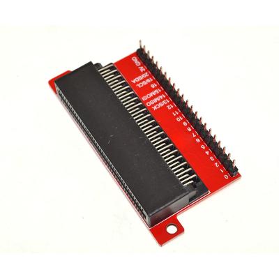 China 2.54mm Pin Spacing Breakout Board GPIO Expansion Extention Board 70 *34 * 12 Mm for sale