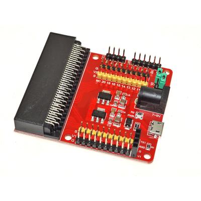 China van de het Schildpython van 3.3V 5V Arduino Programmerende de Uitbreidingsraad V2 voor Micro- Beetje Te koop