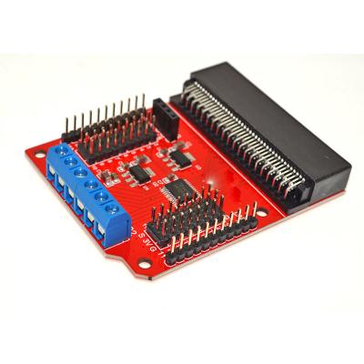 China Van de het Schildtb6612fng Spaander van Arduino van de motoraandrijving de Uitbreidingsplaat voor Micro- Beetje Te koop
