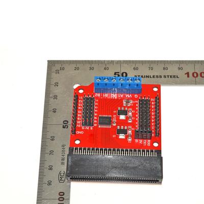 China Van de het Schildtb6612fng Spaander van Arduino van de motoraandrijving de Uitbreidingsplaat voor Micro- Beetje Te koop