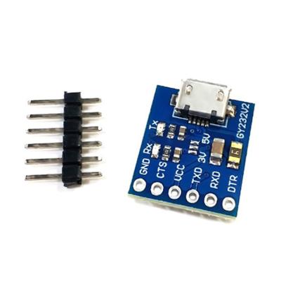 中国 ArduinoのためのRS 232のコンバーターへのTTLモジュールUSBへのGY-232V2マイクロFTDI FT232RL USB 販売のため
