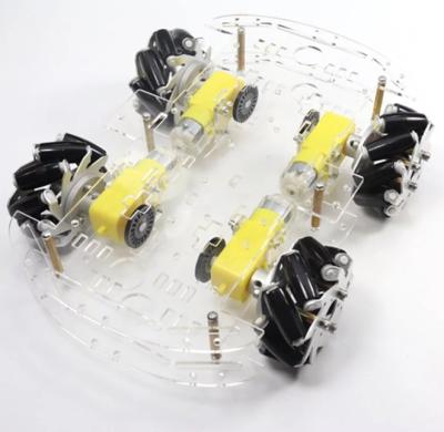 China Diameter 65MM het Wielrobot van Metaalmecanum voor Slimme Auto Te koop