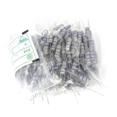 Cina 0.1Ω alla resistenza di film del carbonio di 910KΩ 2W per elettronica in vendita