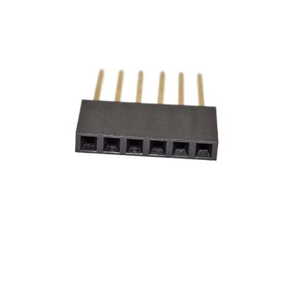 Cina 2.54mm una doratura di 6 8 10 schermi di Pin Header Connector For Arduino in vendita