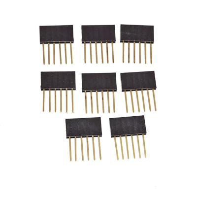 Cina 2.54mm una doratura di 6 8 10 schermi di Pin Header Connector For Arduino in vendita