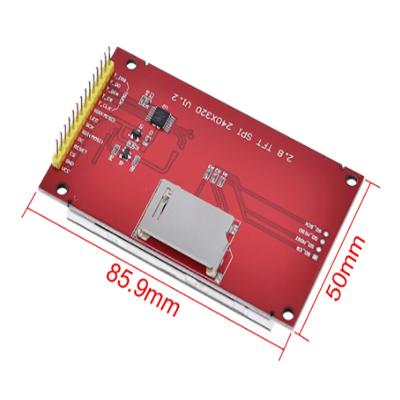 China 2.8“ van de de Aanrakingsvertoning van SPI de Periodieke 320X240 TFT Module voor Arduino Te koop