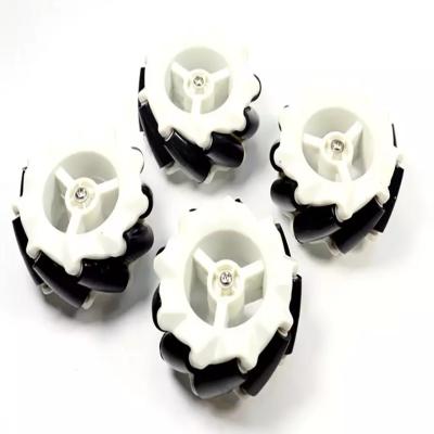 China 65mm Plastic Autowiel In alle richtingen voor Mecanum Te koop