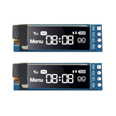 Cina Modulo a 0,91 pollici dell'esposizione di DC3.3V 5V I2C SSD1306 OLED in vendita