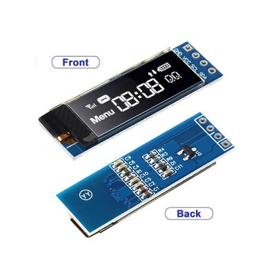 Cina Modulo a 0,91 pollici dell'esposizione di DC3.3V 5V I2C SSD1306 OLED in vendita