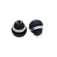 China PBS-33B 2 Pin Waterproof Momentary Push Button Switch for sale