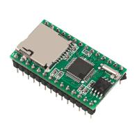 China RS232 Communication SD Card Module WT5001M02-28P With SPI Interface for sale