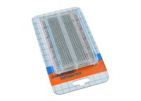China Electronic 400 Point Breadboard Solderless Transparent for sale