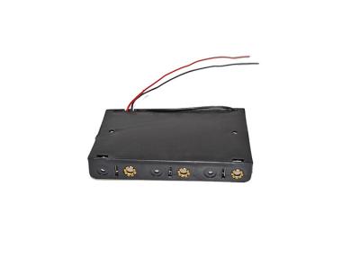 Cina Cassetta portabatterie del supporto dei componenti elettronici della scatola di stoccaggio delle batterie 6AA in vendita