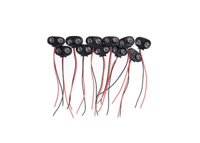 Cina Scrivo a PVC Shell il fermaglio a macchina della batteria da 9 volt in vendita