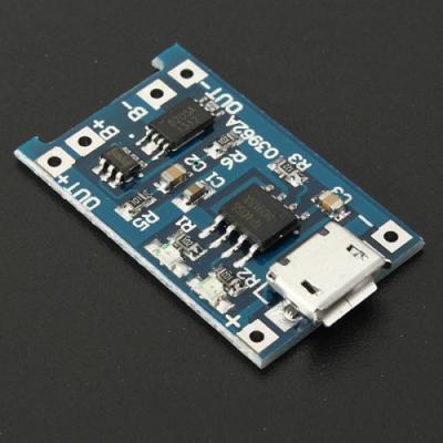 中国 Arduino 1A のリチウム電池/李イオン LED のためのマイクロ USB の充電器板 販売のため