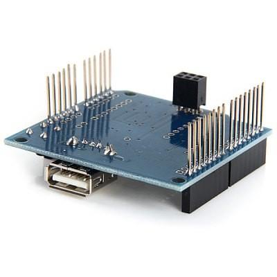 China Protetor de Arduino do jogo dos sensores de Arduino do anfitrião de USB com Google Android ADK para a ONU MEGA à venda
