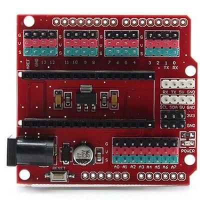 China Protetor NANO de Arduino do jogo dos sensores da ONU Arduino, placa de expansão de múltiplos propósitos à venda