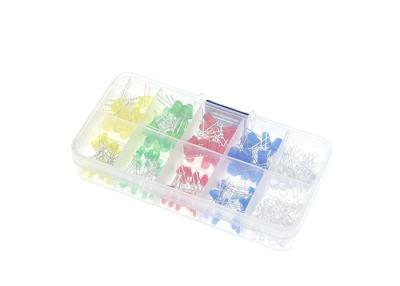 Cina Di diodo Kit Light Emitting Mixed Color del PVC 3MM piedi brevi 5MM LED con la scatola in vendita