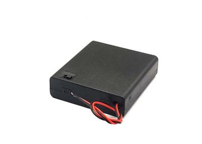 Cina 2 componenti elettronici del portapile del cavo 6v 4AA con cavo ed il commutatore in vendita