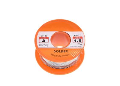 Cina Il rotolo di saldatura 1.5MM 50g del filo di piombo dei componenti elettronici ha saldato in vendita
