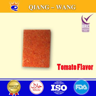 China Qwok 10g halal tomato flavour seasoning cube bouillon cube for sale