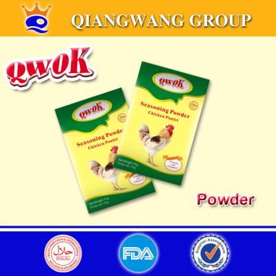 China Qwok 10g chicken flavour seasoning powder for sale